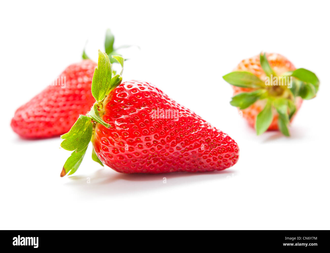 strawberry isolated on white Stock Photo - Alamy