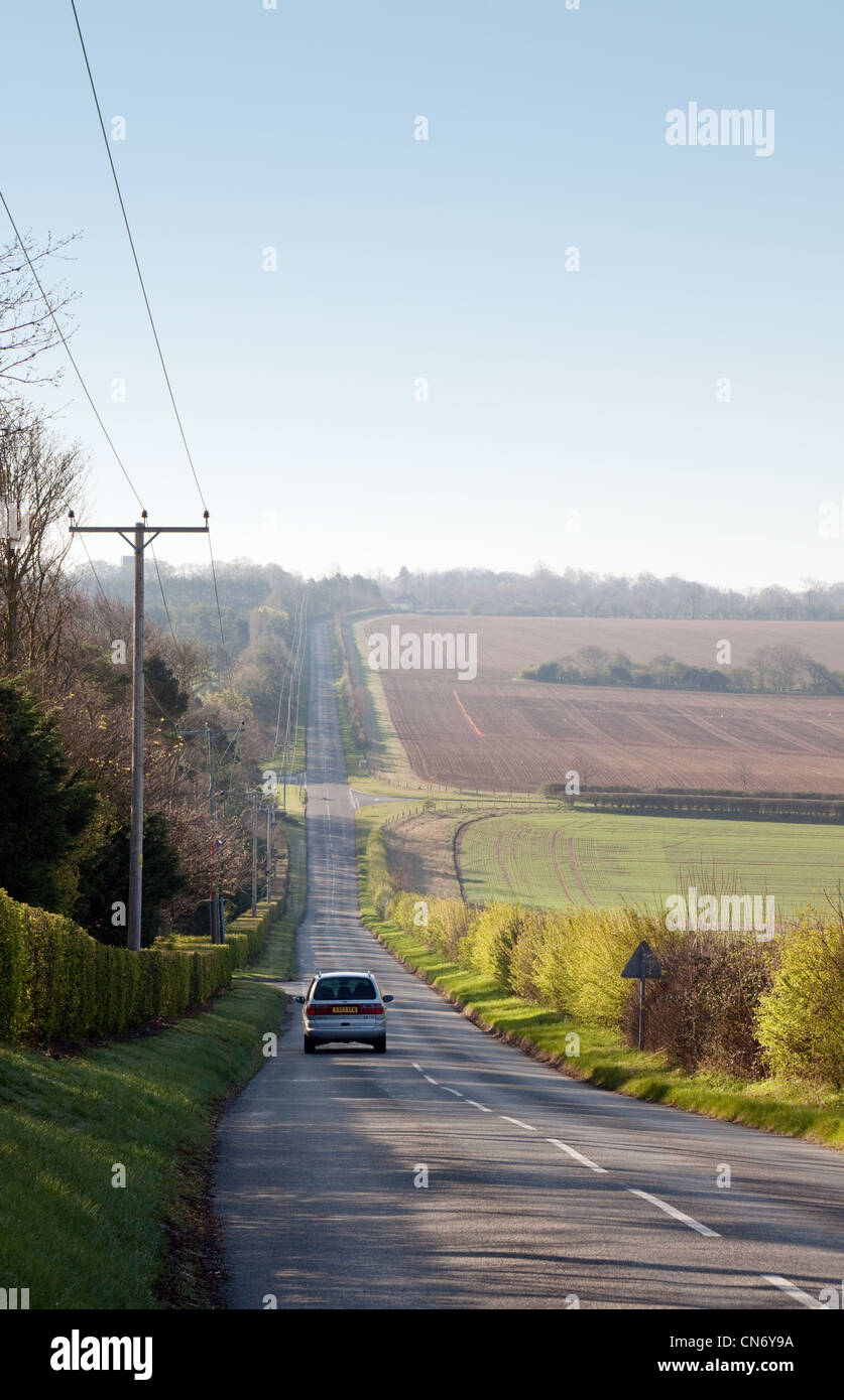 Country roads england hi-res stock photography and images - Alamy