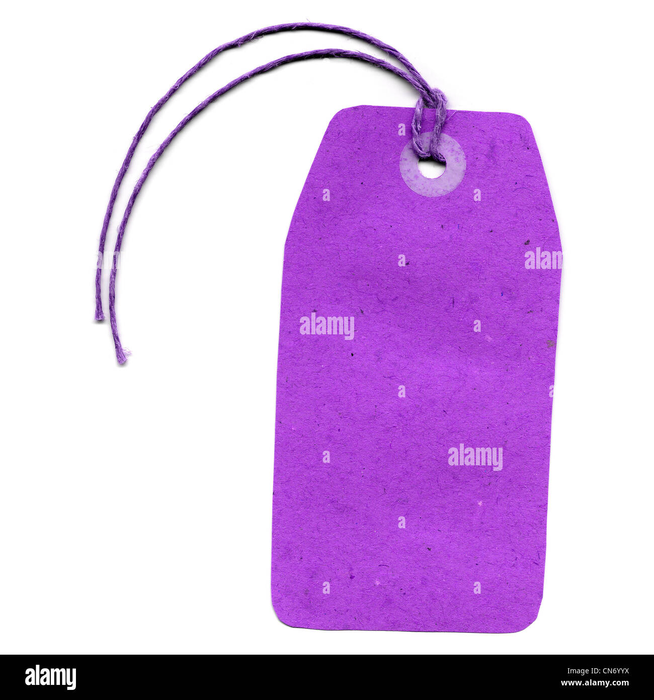 A paper tag or label or sticker Stock Photo - Alamy