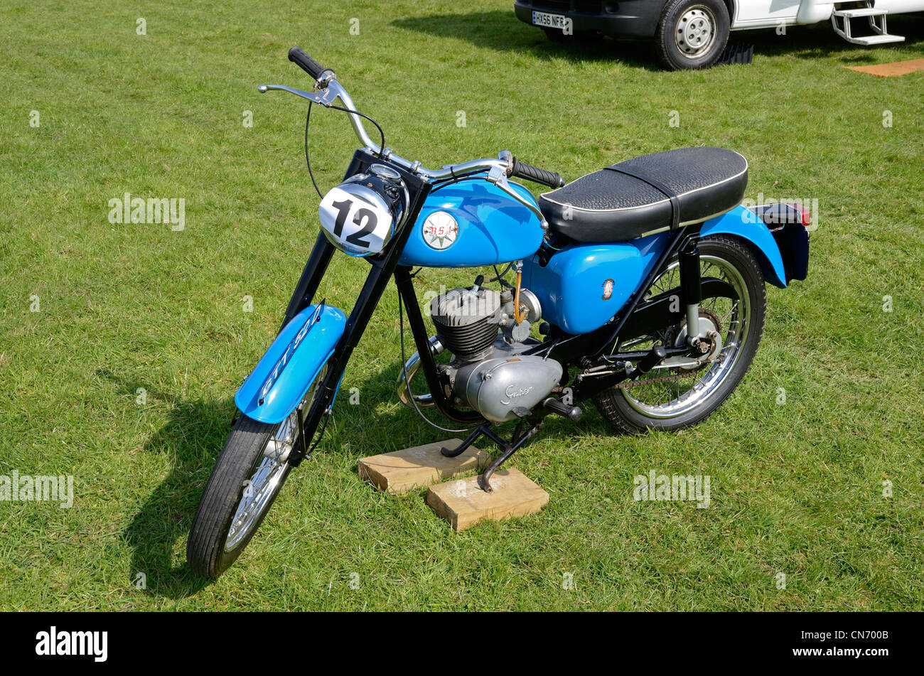 Old bsa motorcycle hi-res stock photography and images - Alamy
