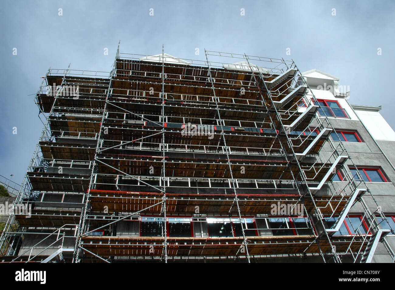 New house construction Stock Photo - Alamy