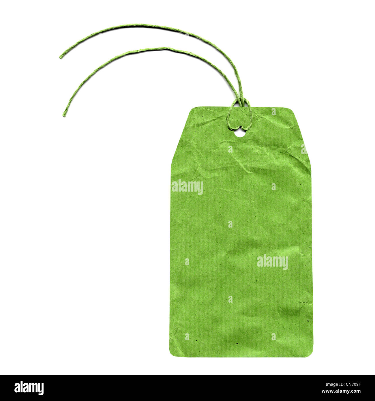 A paper tag or label or sticker Stock Photo - Alamy