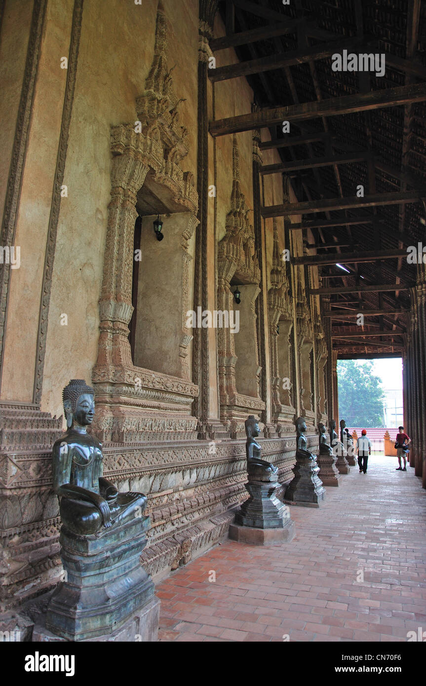 Bronze Buddha at Haw Phra Kaew (Temple of the Emerald Buddha ...
