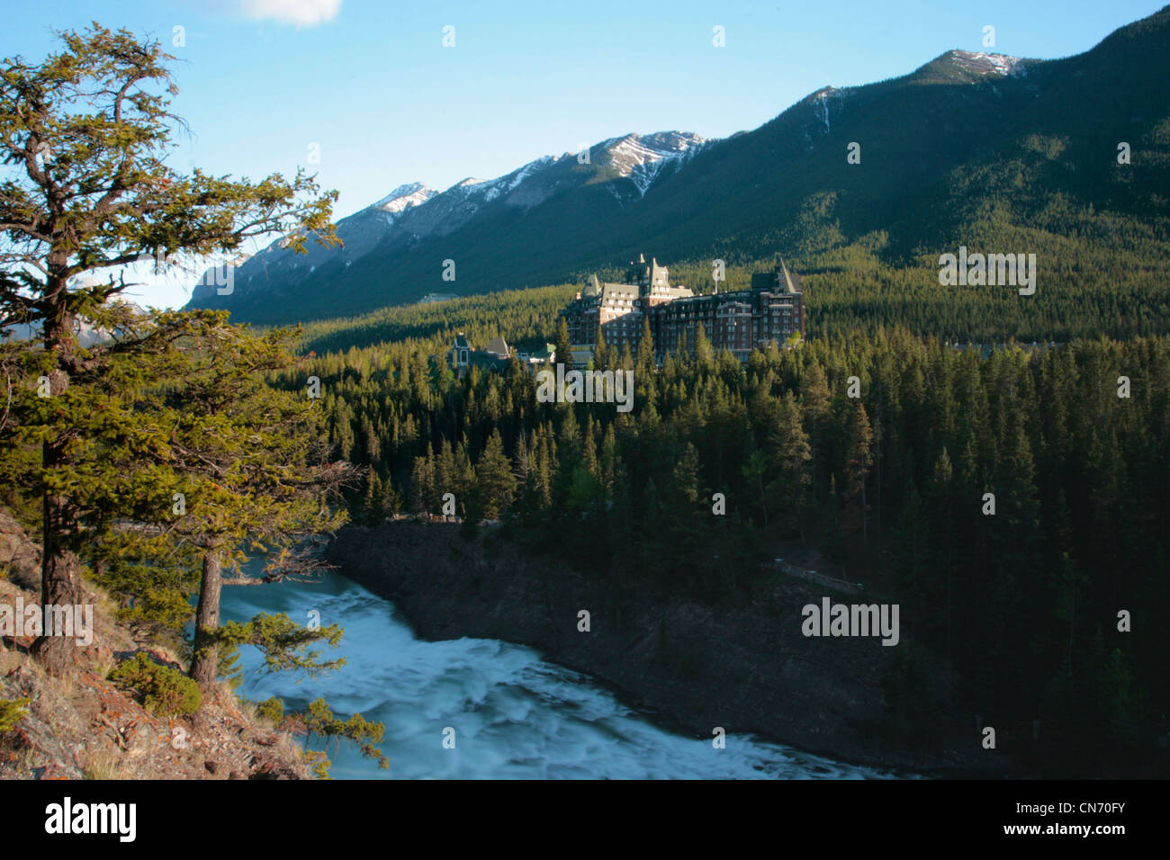 The Fairmont Banff Springs Hotel, Banff, AB Stock Photo - Alamy