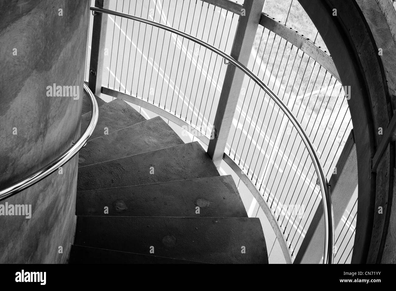 stairway of a large scenic tower Stock Photo - Alamy