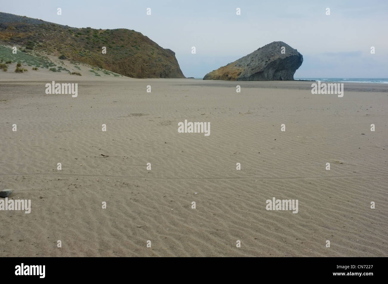 Remote Monsul beach, Cabo de Gata, Spain Stock Photo - Alamy