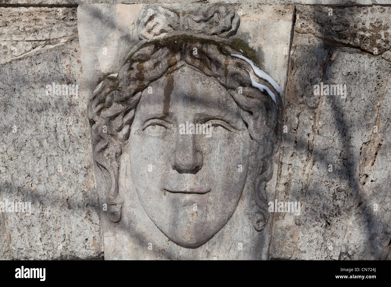 masks of Classical deities, Hanging Garden & Ramp, TSARSKOYE SELO ...