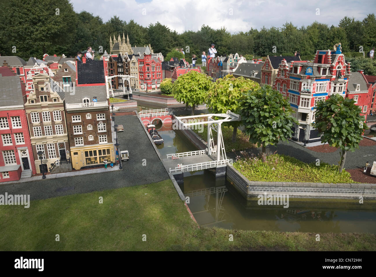 Replica Dutch Town in Legoland,Windsor, England Stock Photo - Alamy