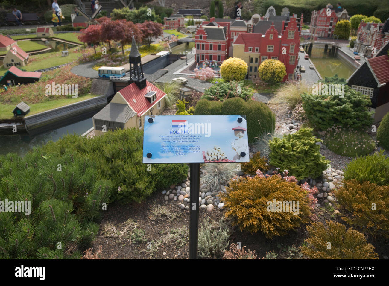 Replica Dutch Town in Legoland,Windsor, England Stock Photo - Alamy