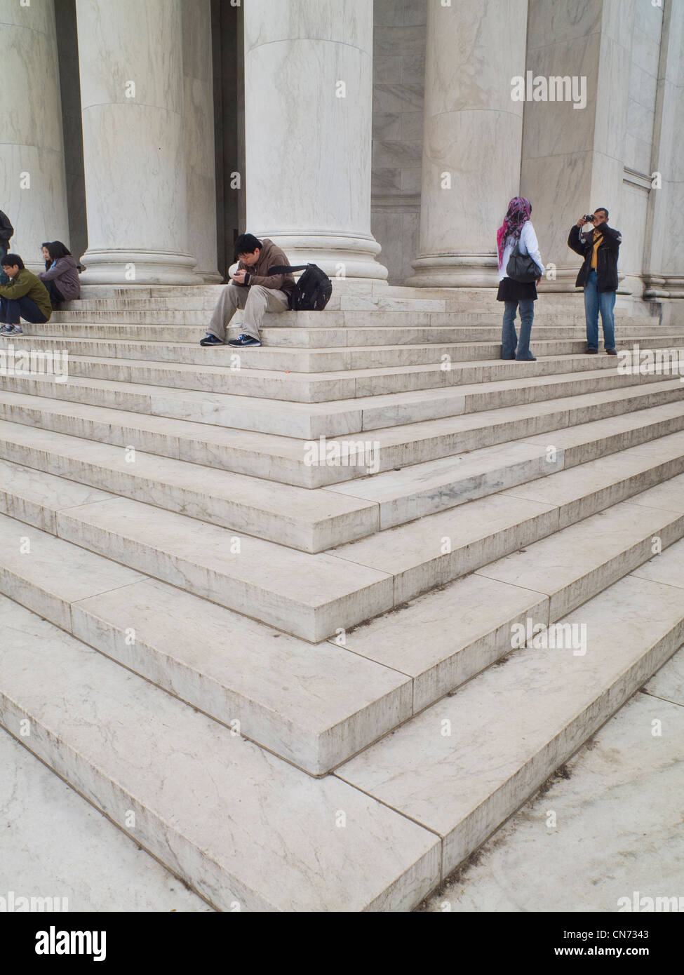 Jefferson Memorial building Washington DC Stock Photo - Alamy
