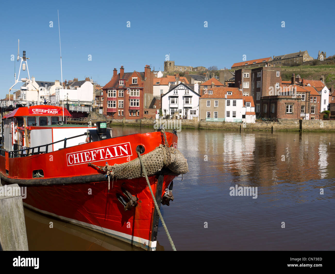 Chieftain a boat available for charter especially for angling in Whitby ...