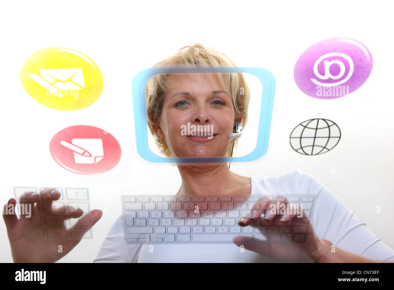 Virtual office, 3-D icons to get shortcut to software applications ...