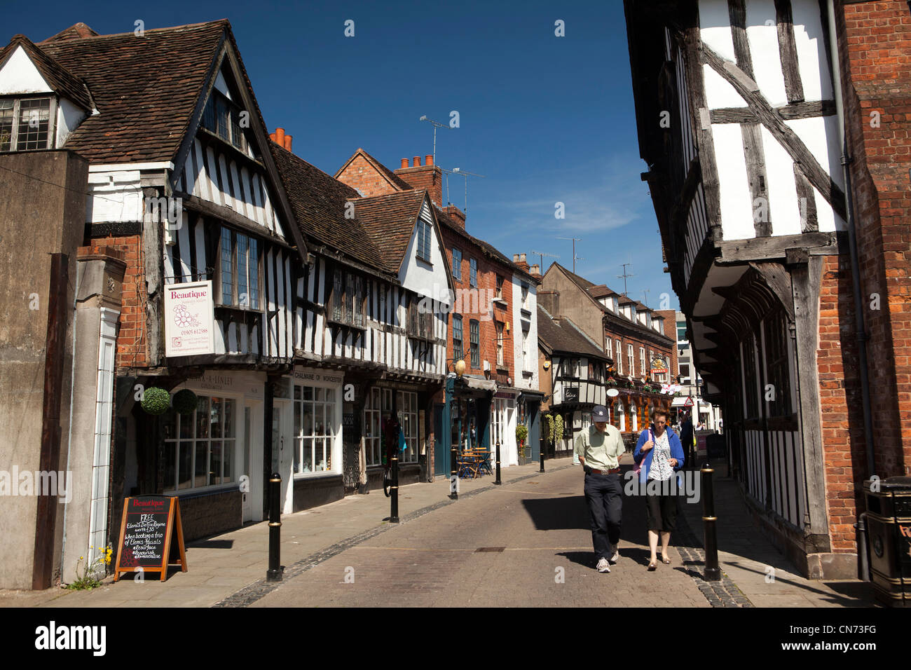 UK, England, Worcestershire, Worcester, Friar Street Stock Photo - Alamy