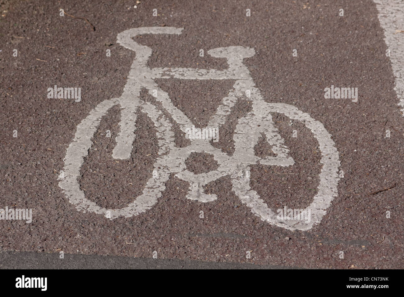 Painted cycle symbol hi-res stock photography and images - Alamy
