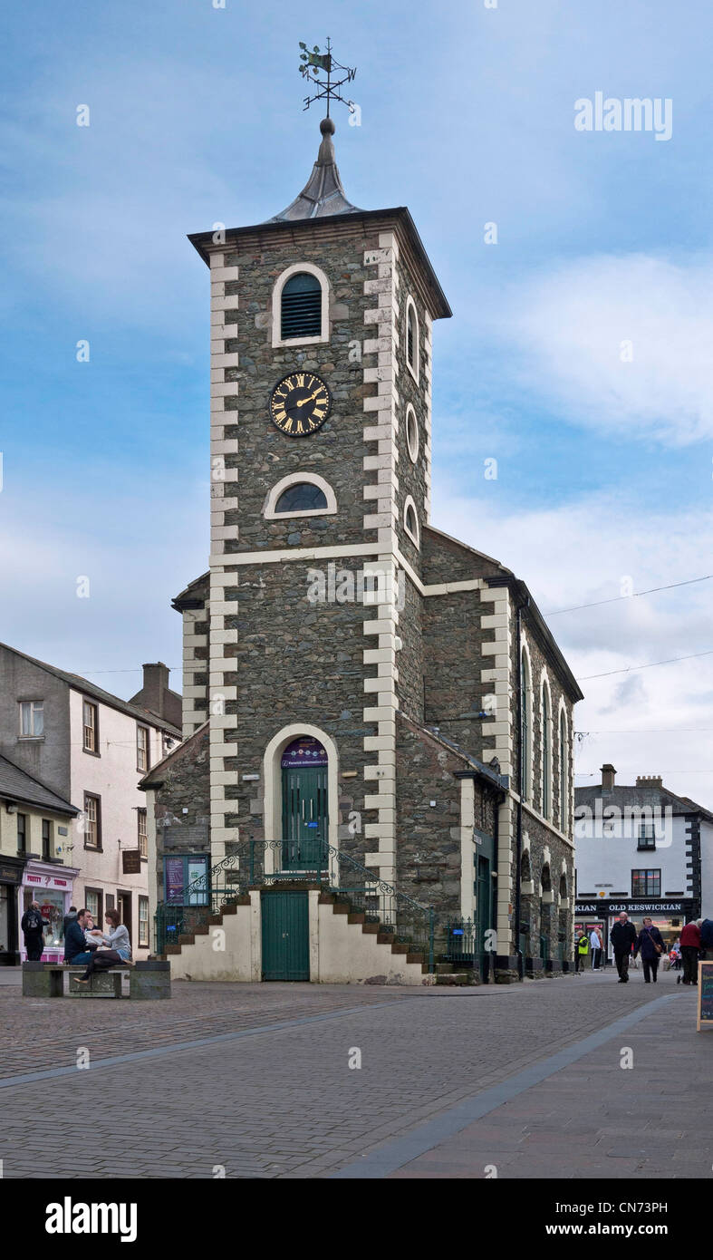 Keswick, The Moot Hall, The Lake District, England, UK Stock Photo - Alamy