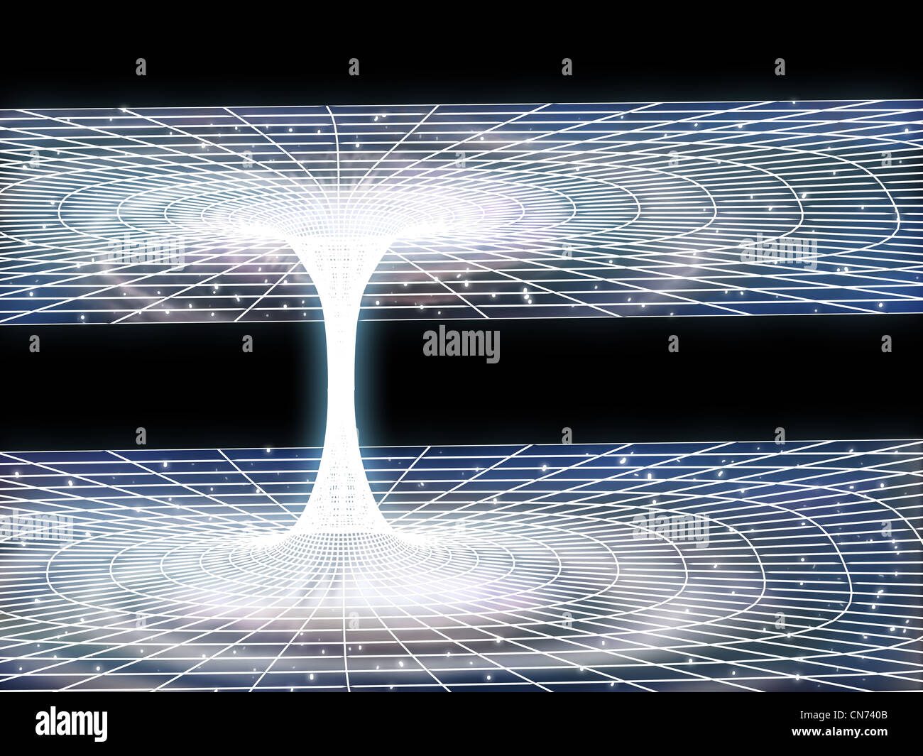 Wormhole hi-res stock photography and images - Alamy