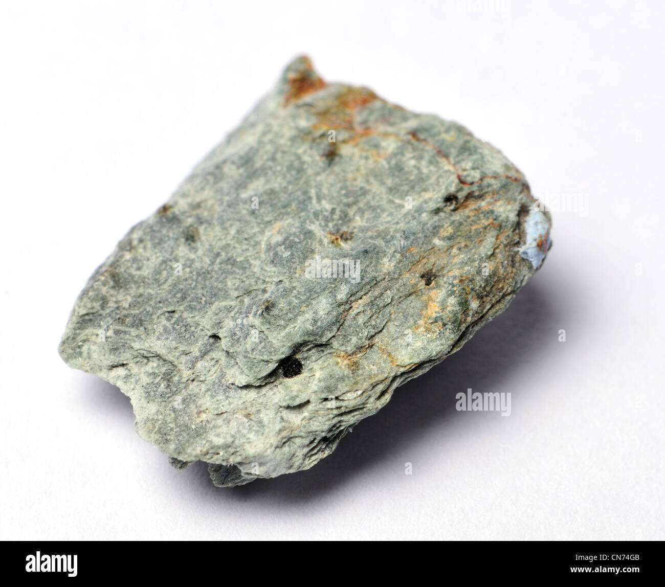 Ottrelite (from Ottre, Belgium) form of Chloritoid Stock Photo - Alamy