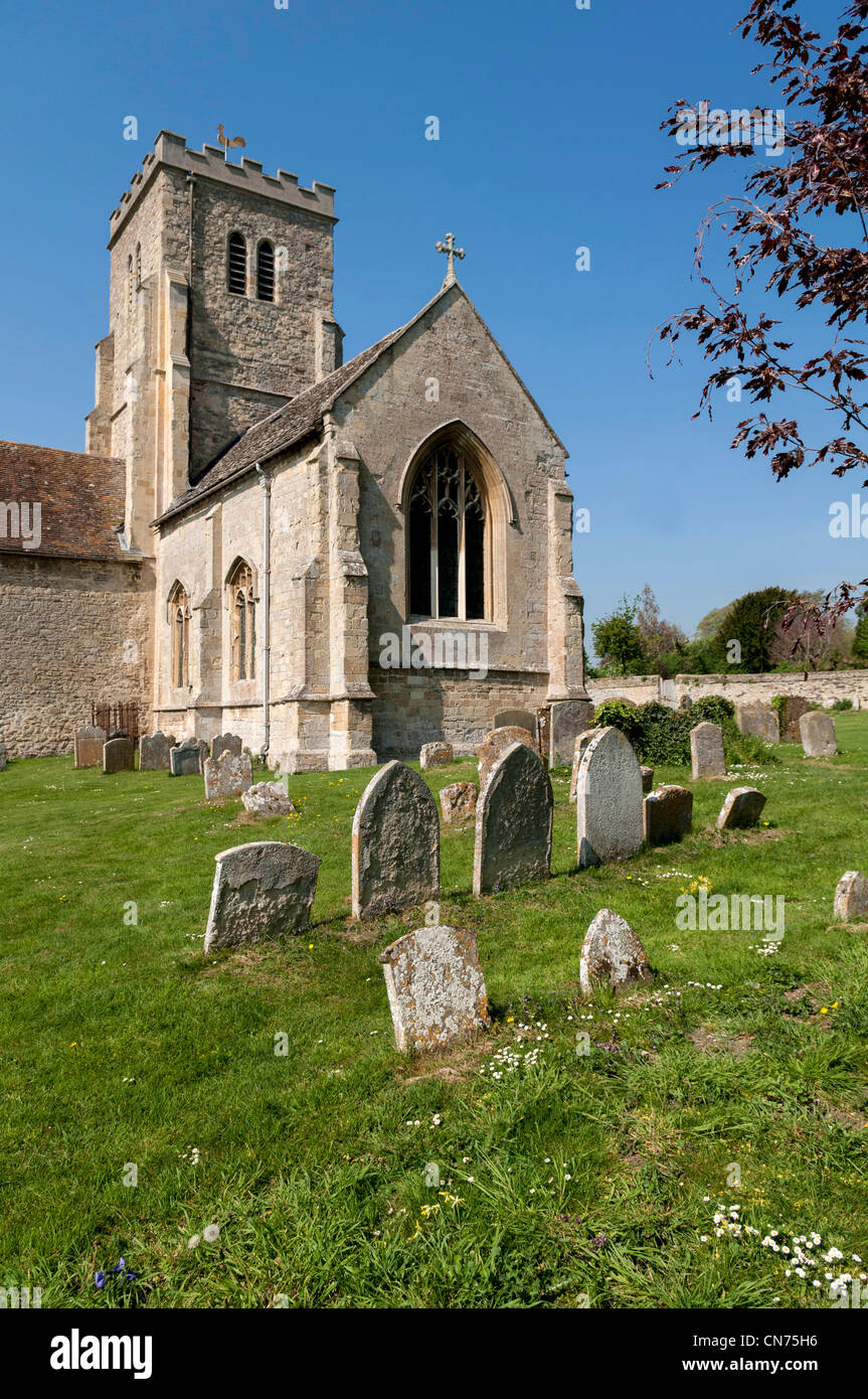 The Parish Church of All Saints in Cuddesdon, Oxfordshire, UK Stock ...