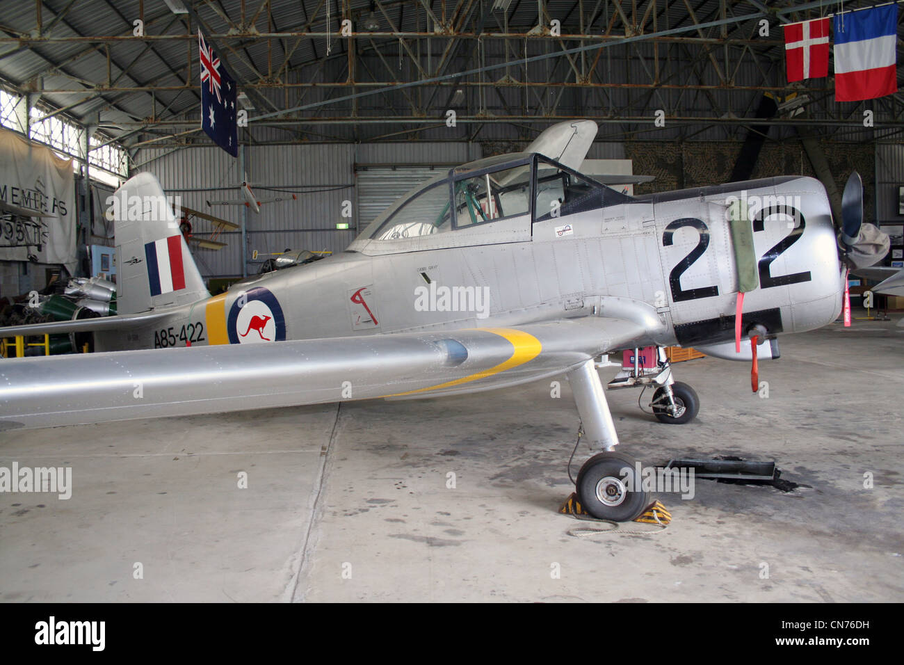 Australian Commonwealth CA-25 Winjeel (VH-SOB / A85-422 Stock Photo - Alamy