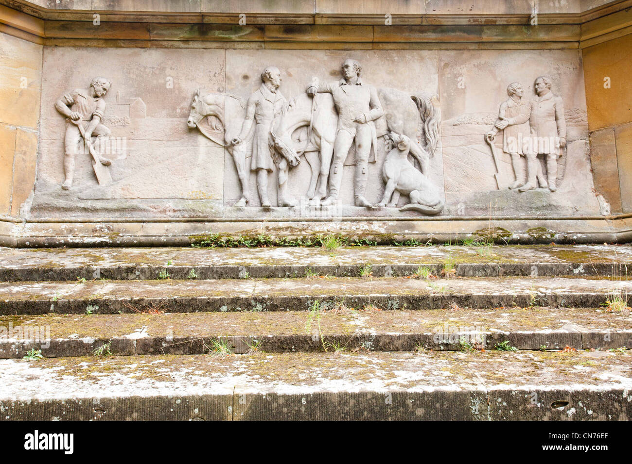 Holkham Hall Norfolk Monument to Thomas Coke, 1st Earl of Leicester ...