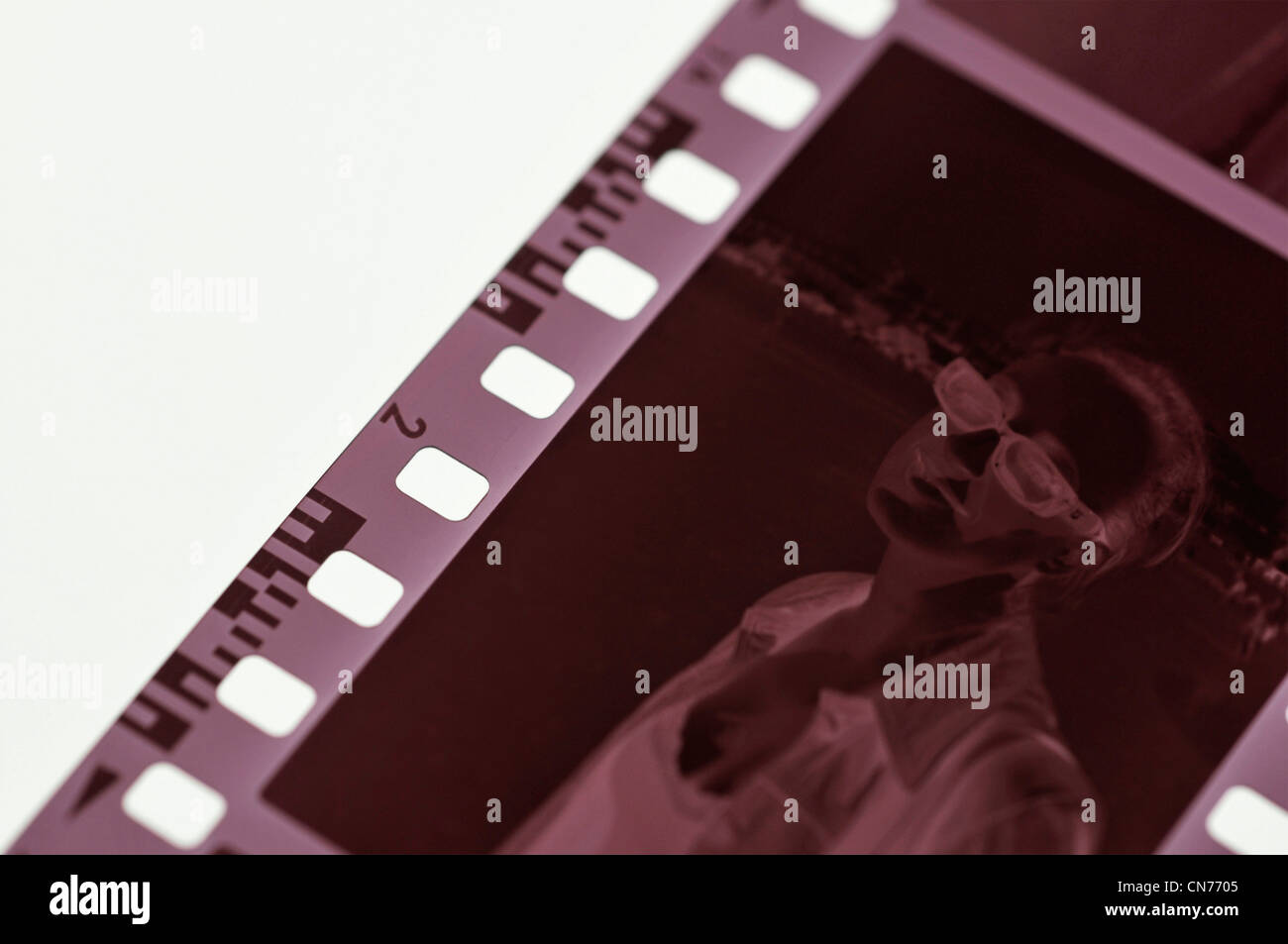 Negative film strip hi-res stock photography and images - Alamy