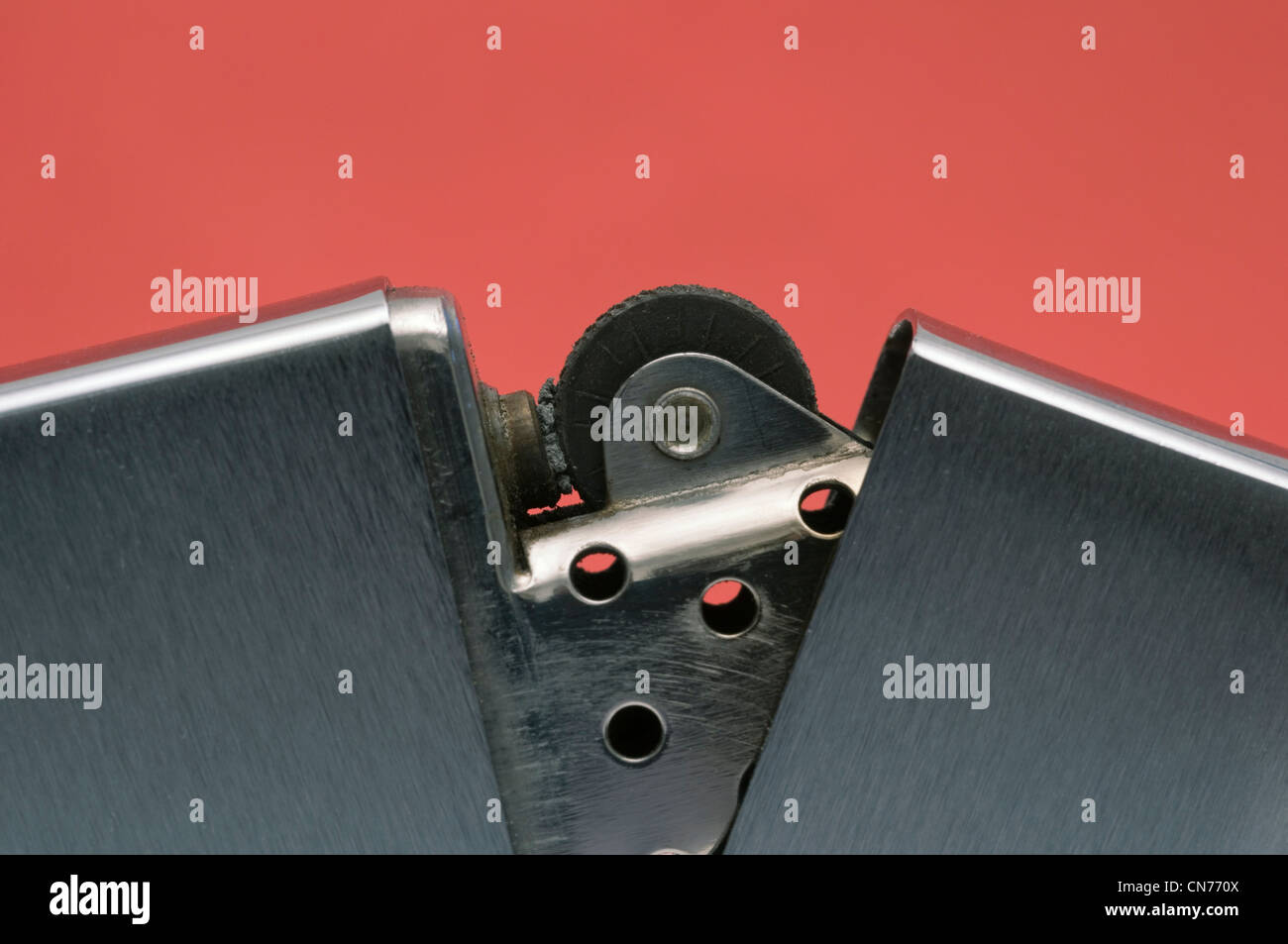 metal lighter detail Stock Photo - Alamy
