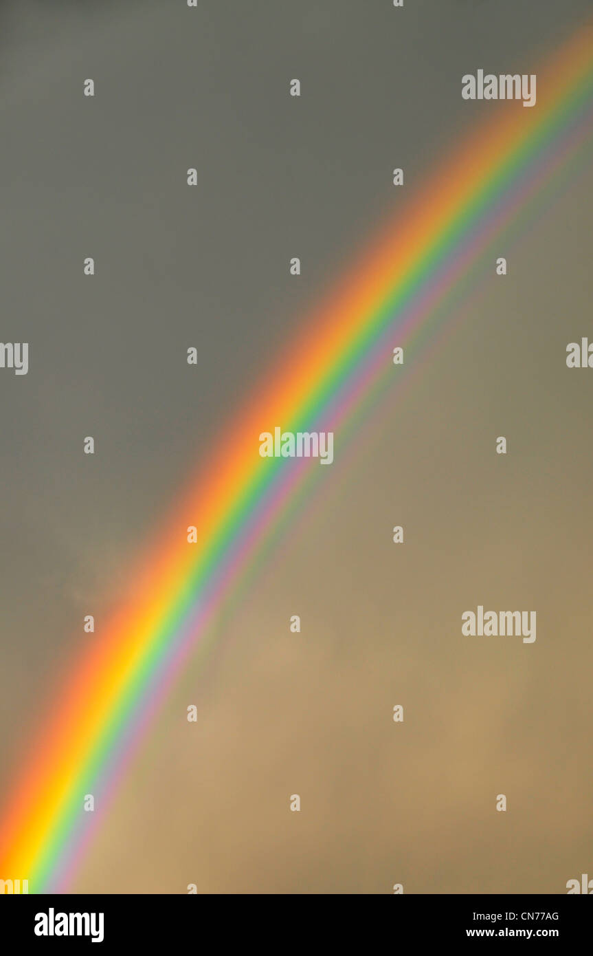 Rainbow on sky hi-res stock photography and images - Alamy