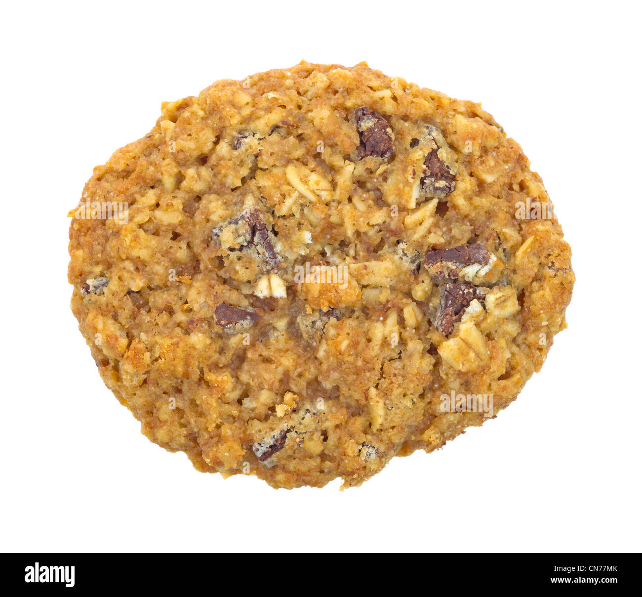 Single granola cookie Stock Photo - Alamy
