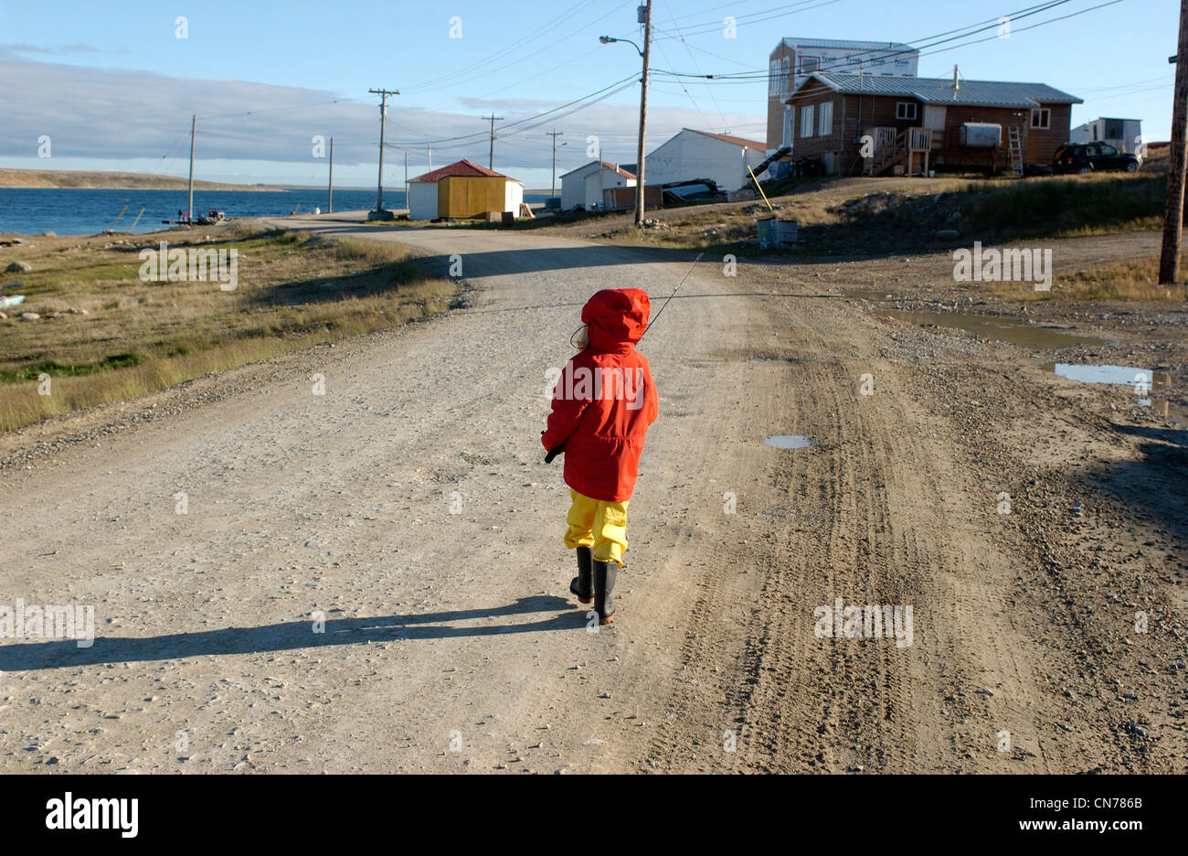Child cambridge bay nunavut hi-res stock photography and images - Alamy