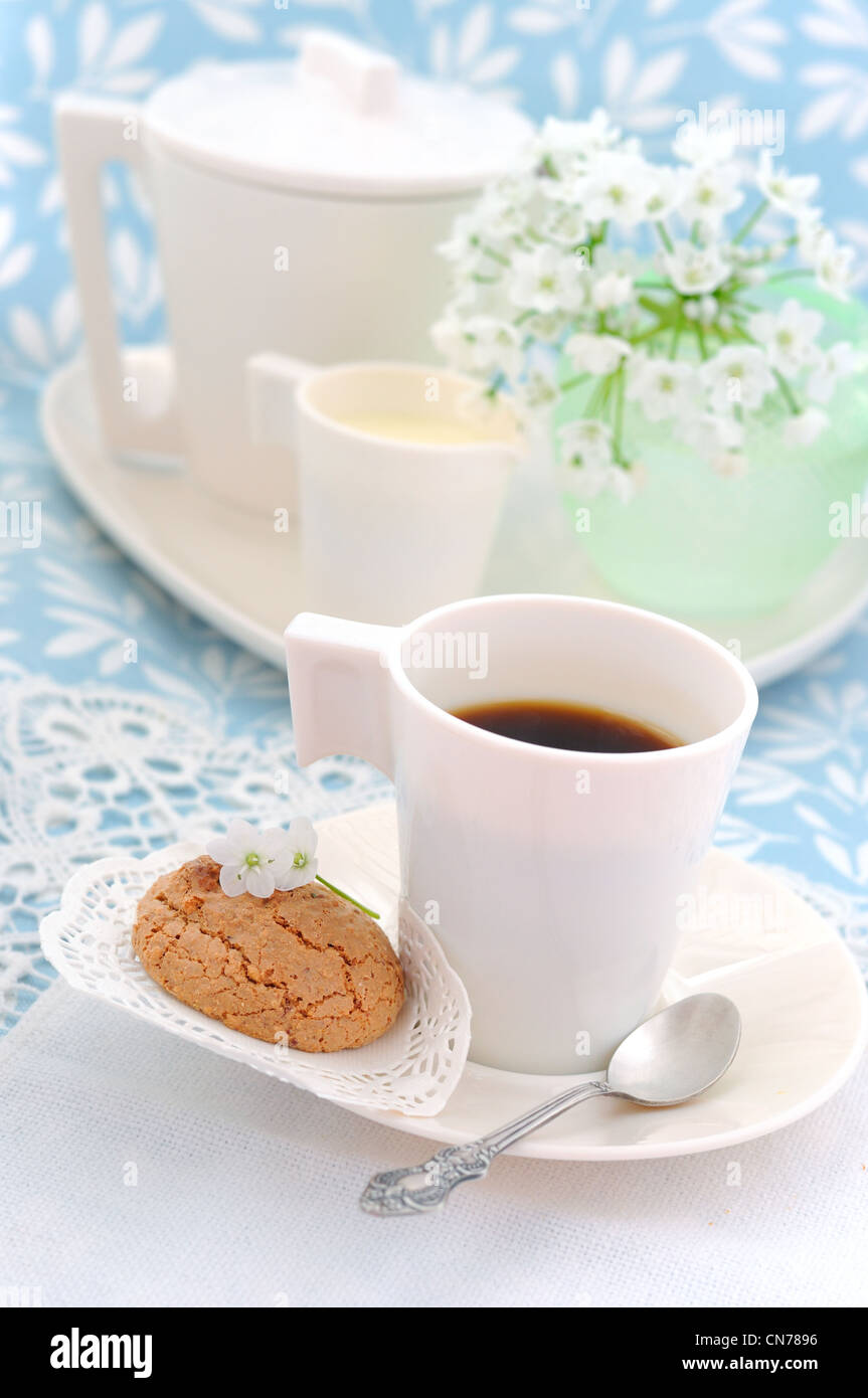 Cup of morning coffee Stock Photo - Alamy