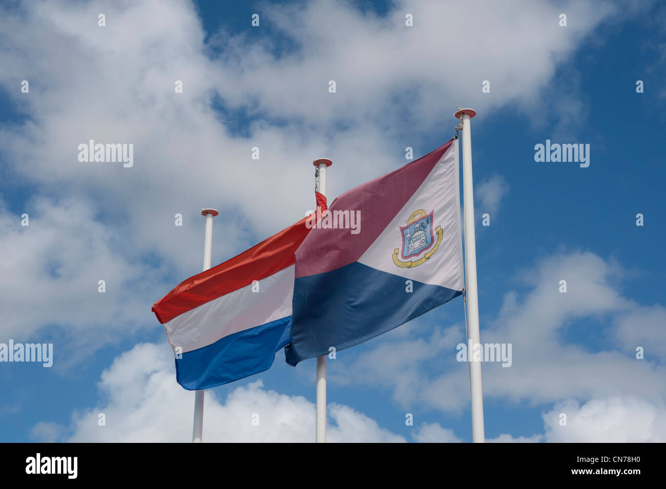 French west indies flag hi-res stock photography and images - Alamy
