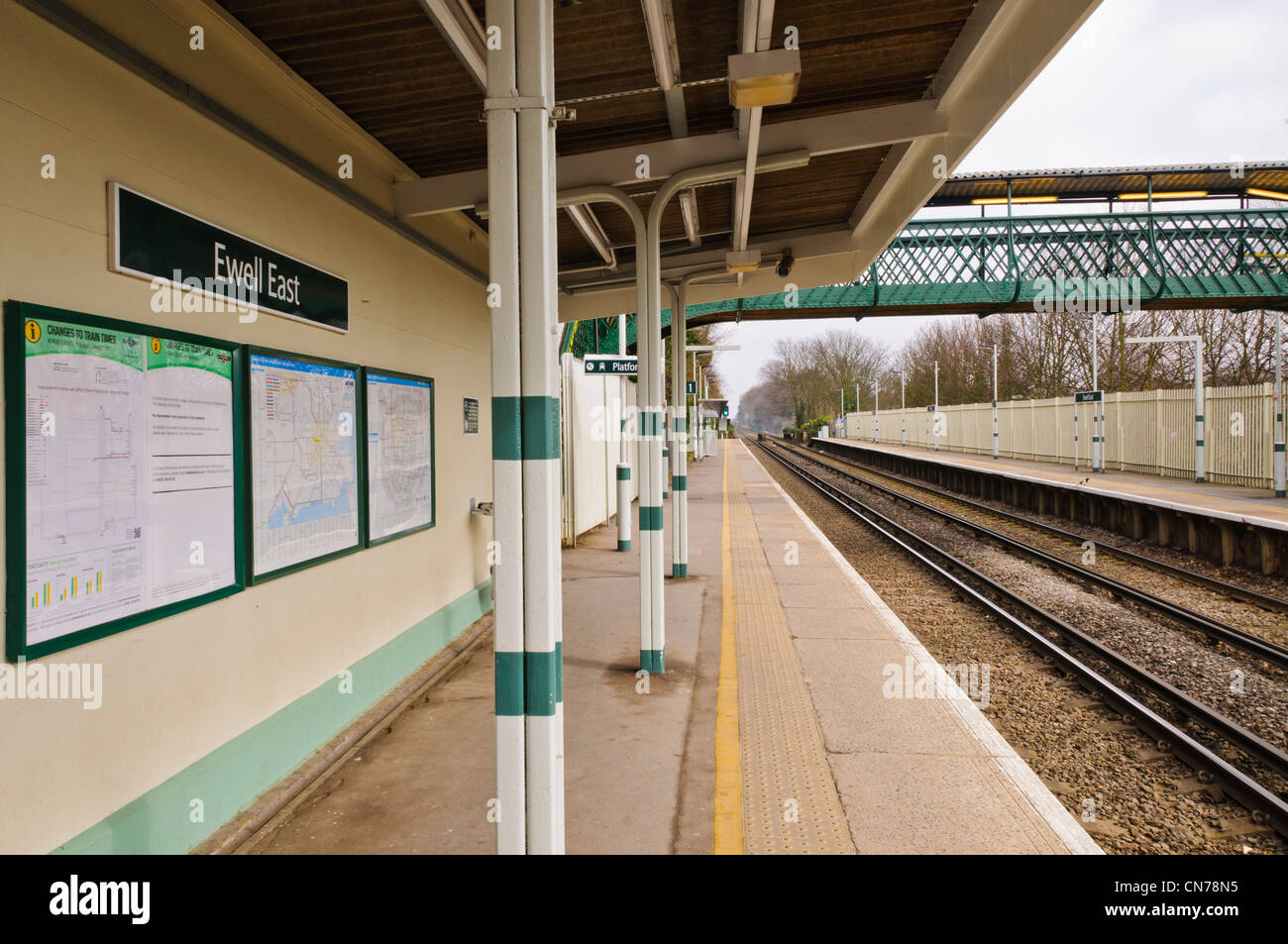 Train Station Surrey Stock Photos & Train Station Surrey Stock Images ...