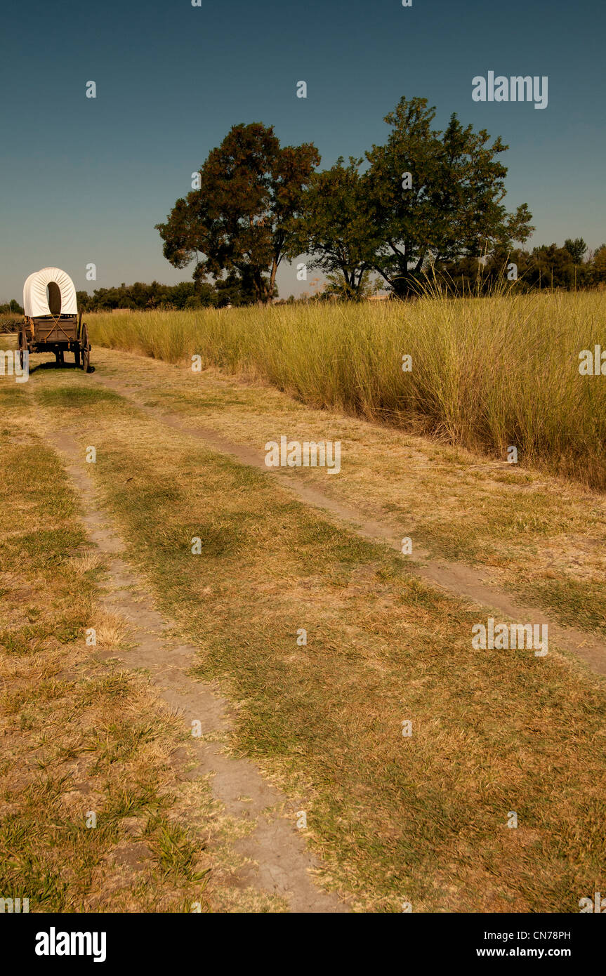 Wagon Ruts On Oregon Trail High Resolution Stock Photography and Images ...