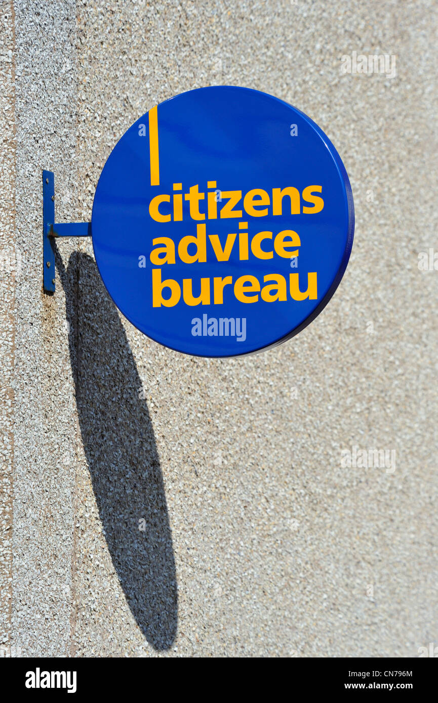Advice bureau sign hi-res stock photography and images - Alamy