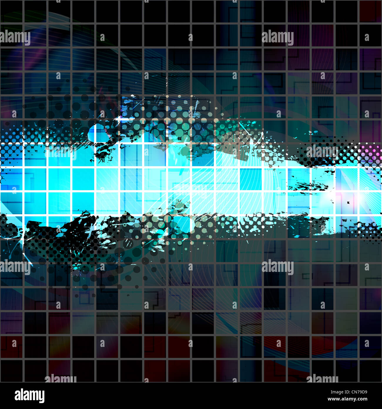 An abstract paint splatter background texture with lots of copy space ...