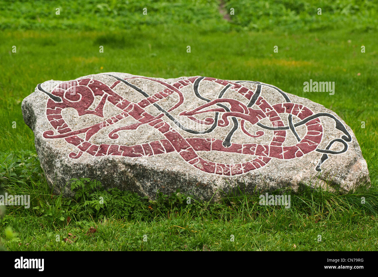 Runestone sweden hi-res stock photography and images - Alamy