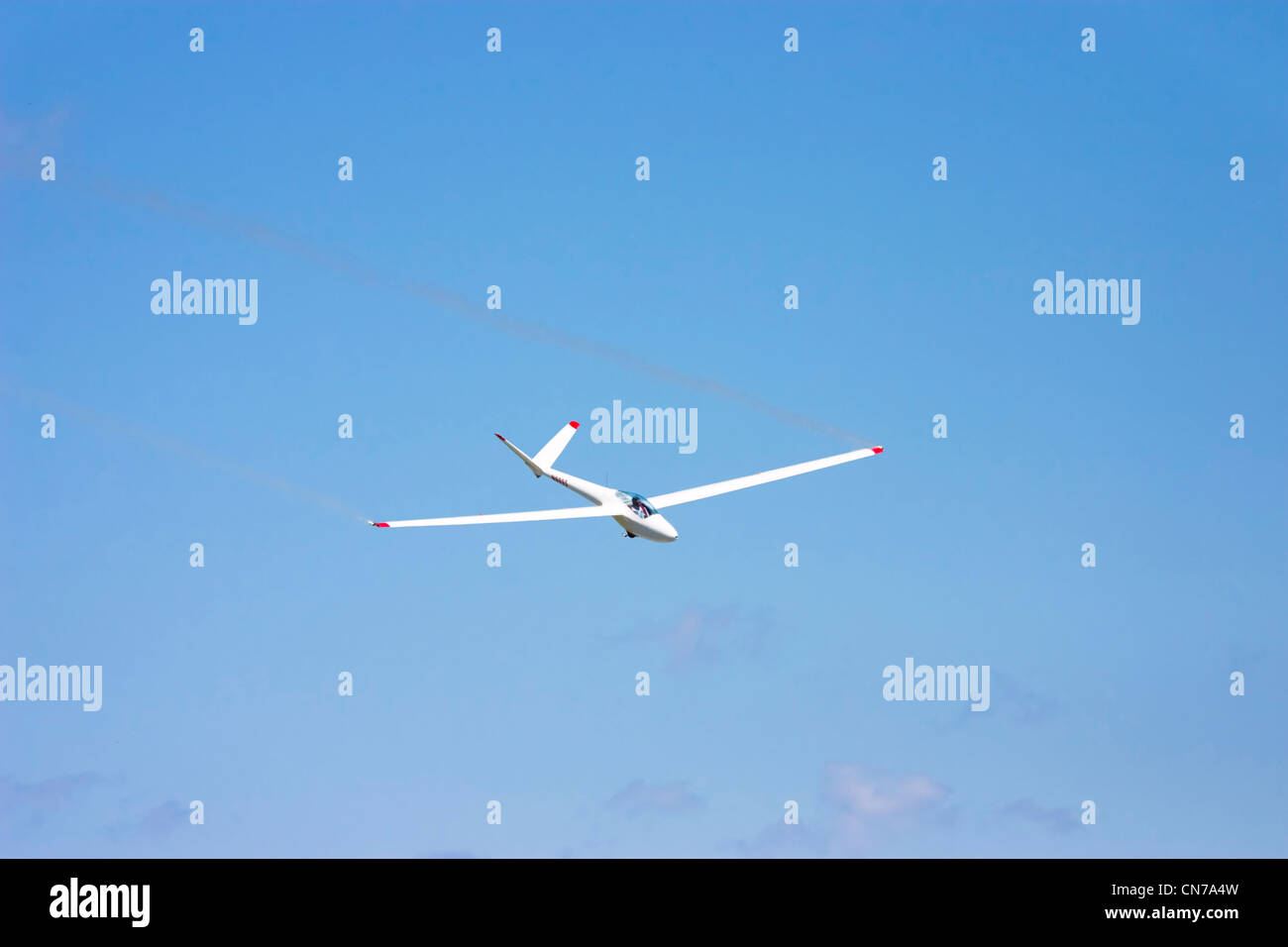Glider smoke aerobatics hi-res stock photography and images - Alamy