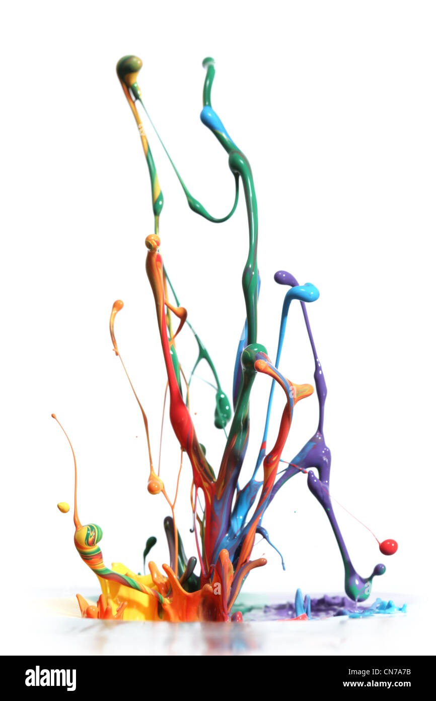 Spray paint splatter hi-res stock photography and images - Alamy