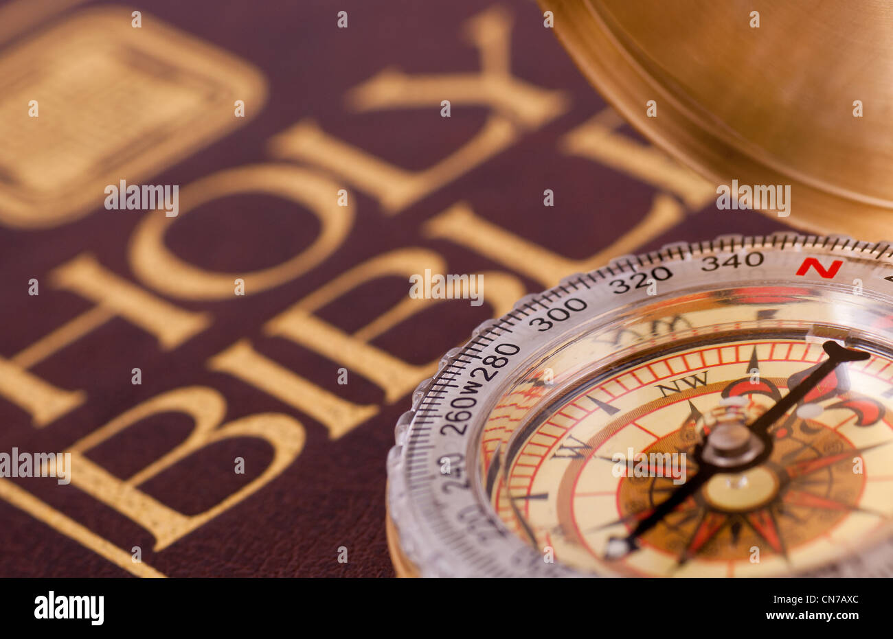 Compass holy bible hi-res stock photography and images - Alamy