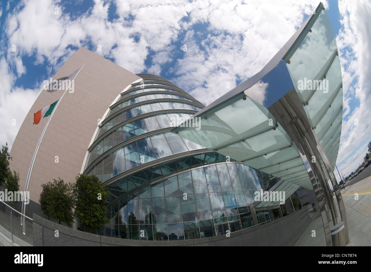 The Dublin Convention Centre Stock Photo - Alamy