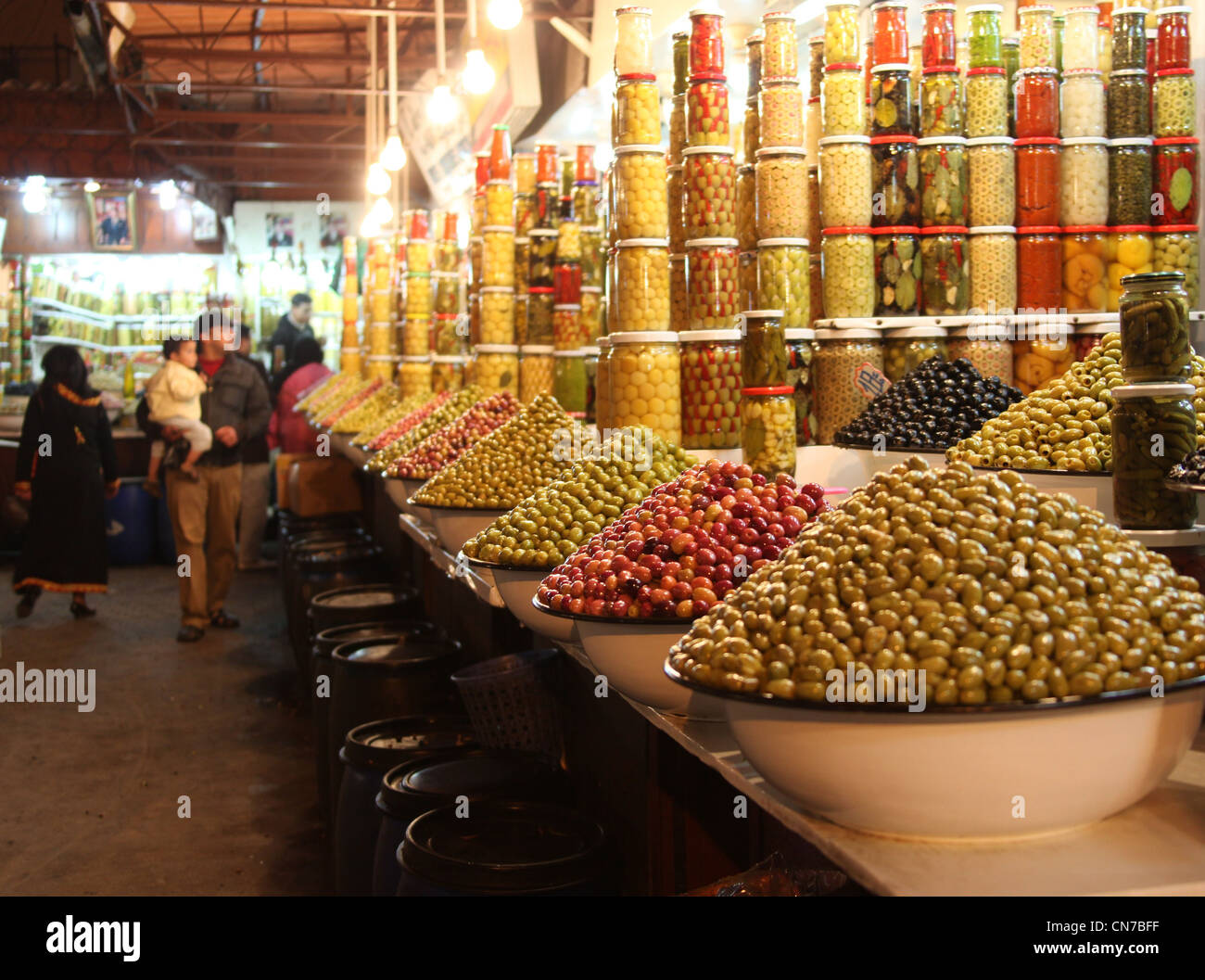 Moroccan culture food market hi-res stock photography and images - Alamy