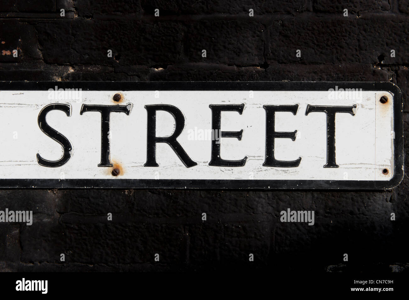 Wall roadsign hi-res stock photography and images - Alamy