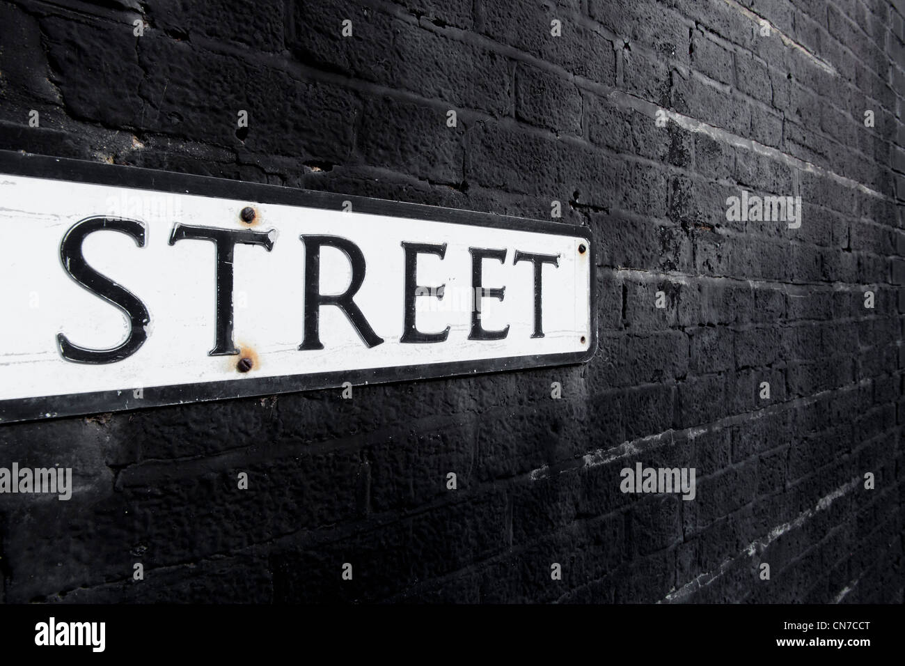 Street name, United Kingdom Stock Photo - Alamy