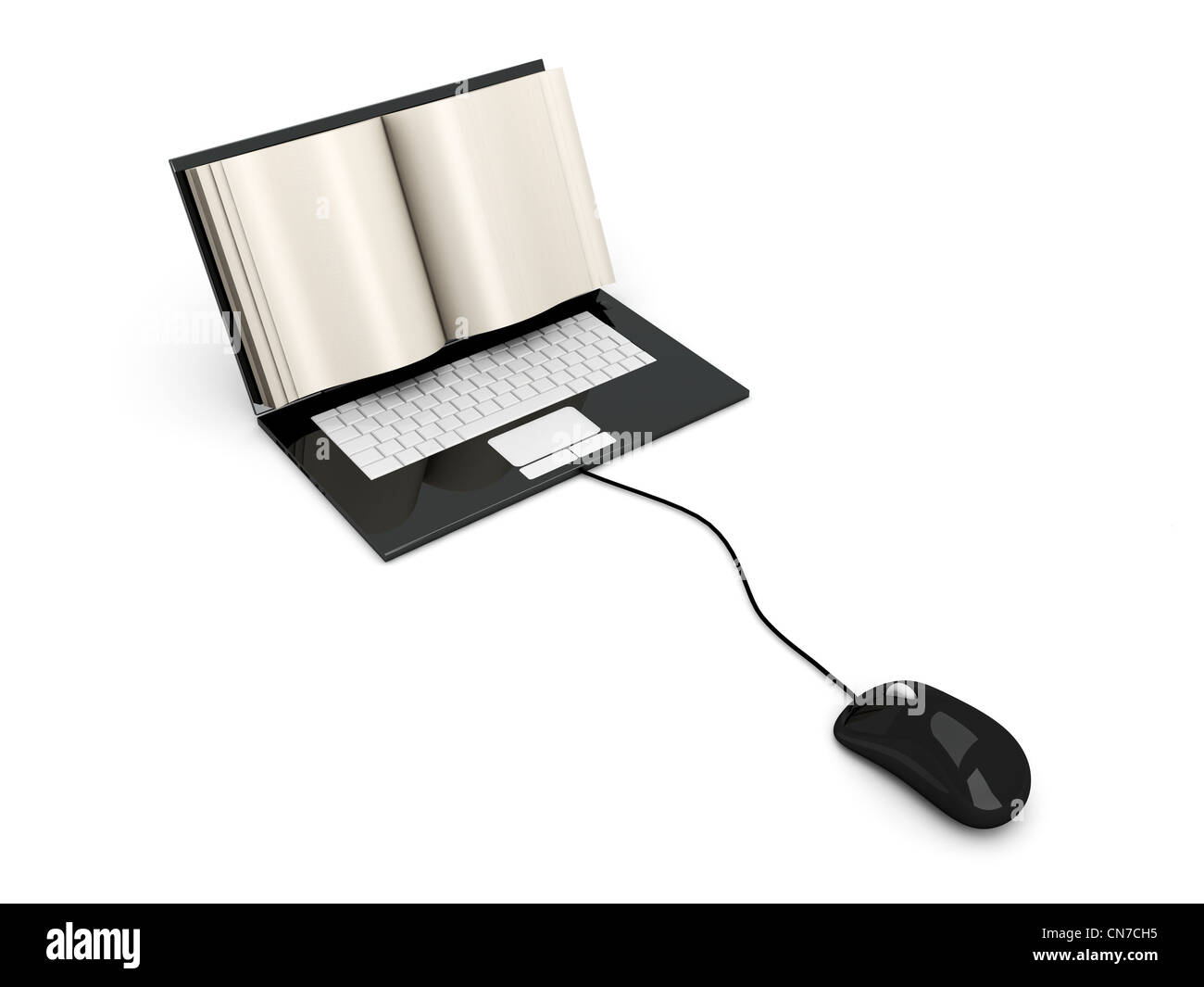 A digital book Stock Photo - Alamy