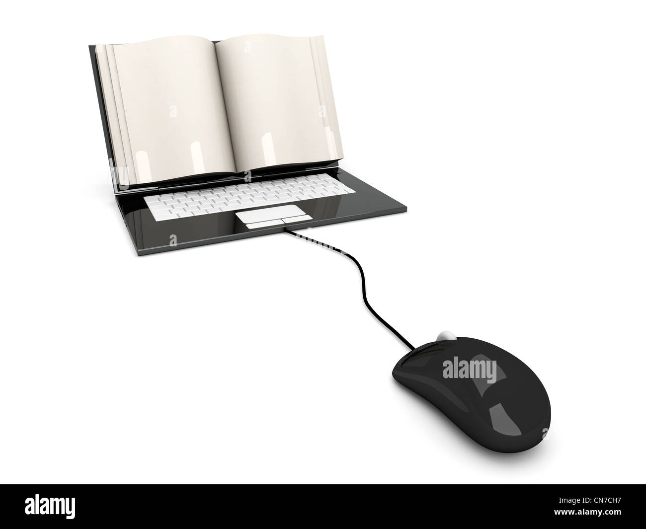 A digital book Stock Photo - Alamy