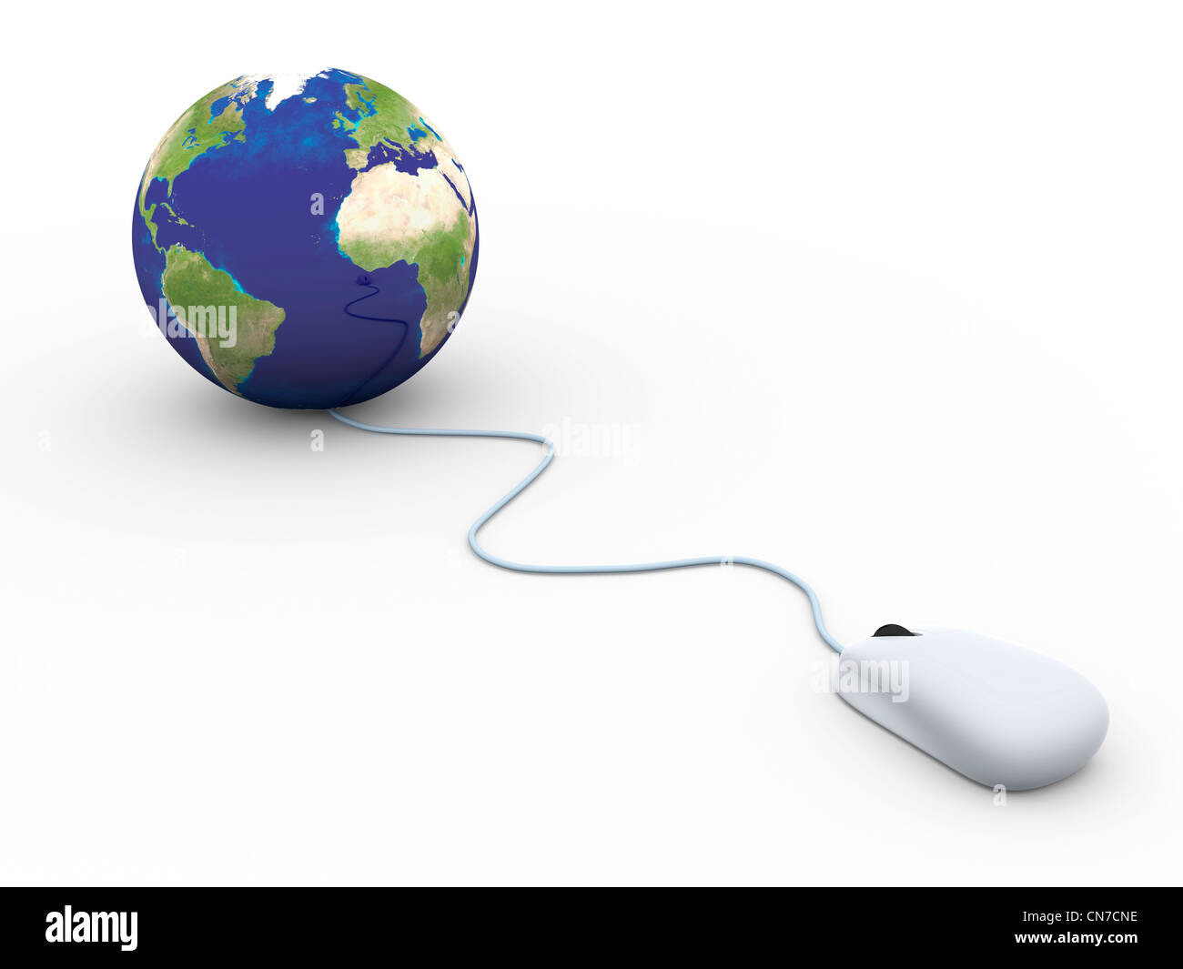 Planet plug render Cut Out Stock Images & Pictures - Alamy
