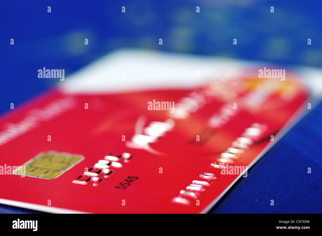 Credit card with great colors and light Stock Photo - Alamy