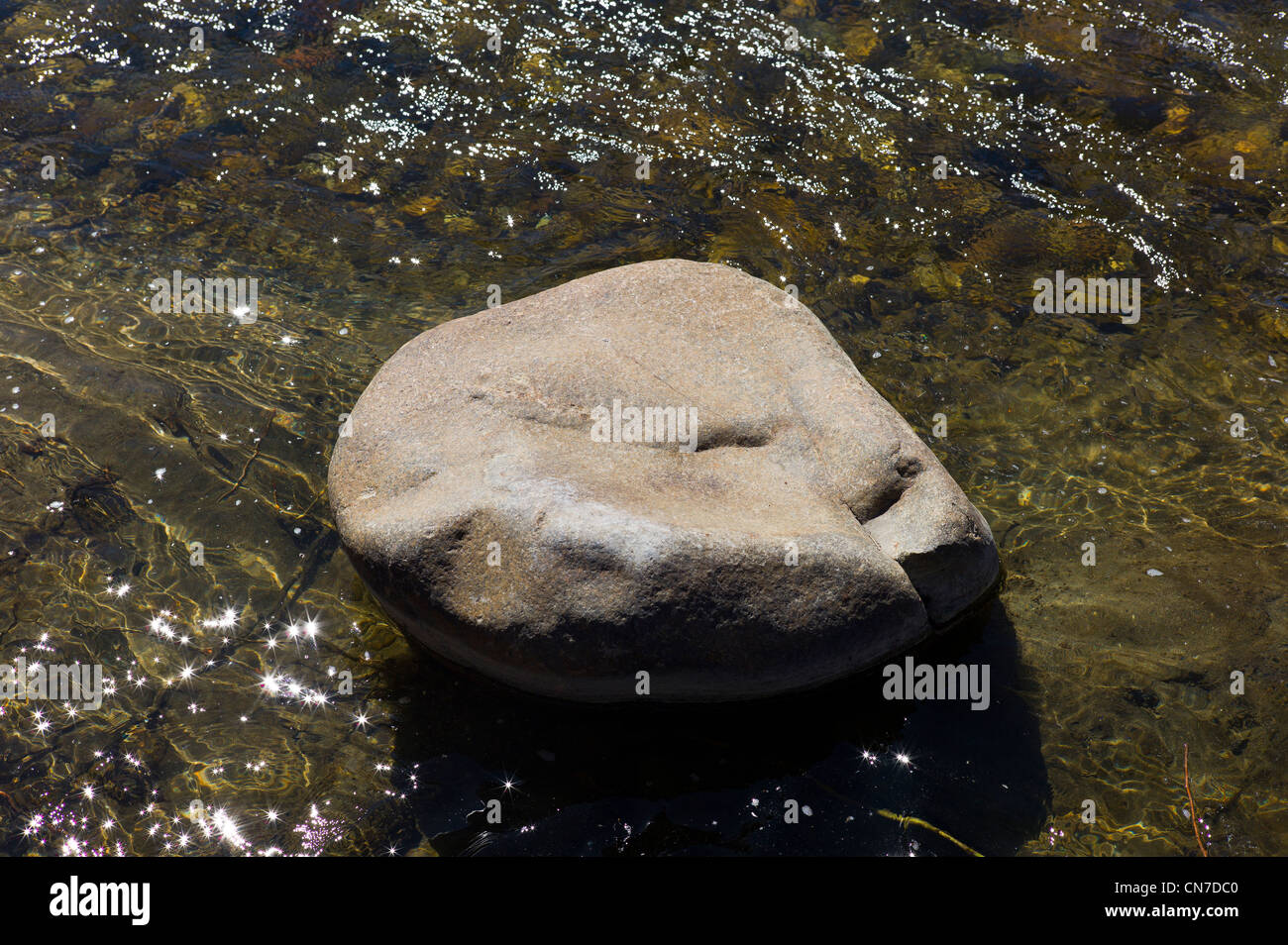 The Arkansas RIver runs through the downtown historic district of the ...