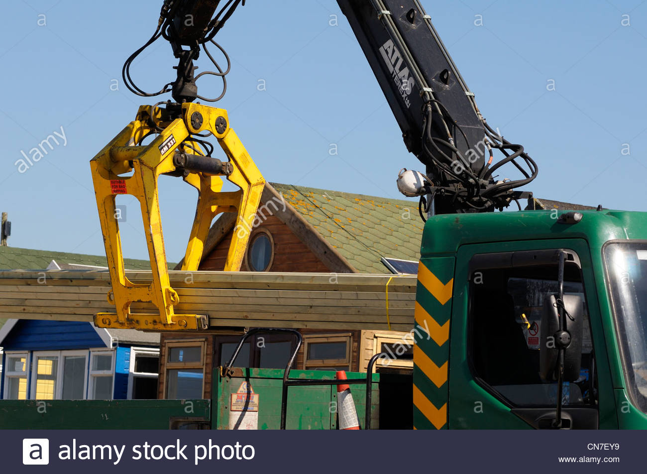 Lorry Loader Crane High Resolution Stock Photography and Images - Alamy