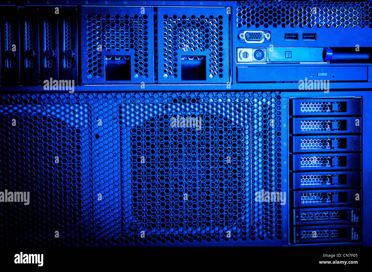 Detail of hard drive cluster in data center Stock Photo - Alamy